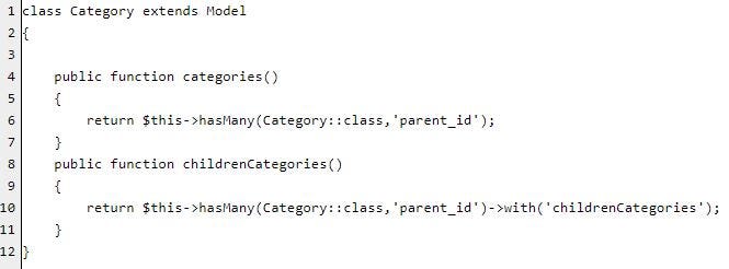 Multiple Subcategories in Laravel 5.8 + Vue | by Hòa Nguyễn Thanh | Medium