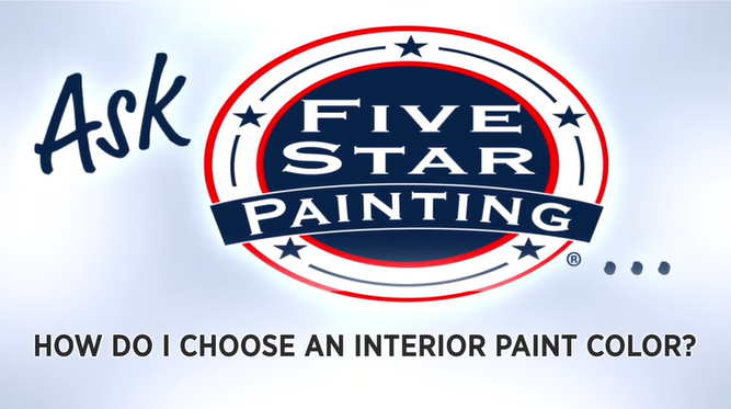 How do I choose an interior paint color? | by Five Star Painting of ...