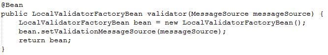 Configure Custom Validation Messagesource In Spring Boot By Sheetal