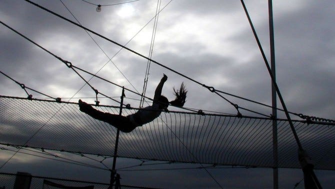 mental health — when we fall off the trapeze we need a safety net | by ...