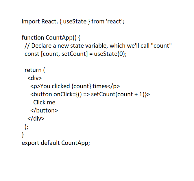 Introduction to React Hooks. React Hooks | by Mitalijaiswal | Medium