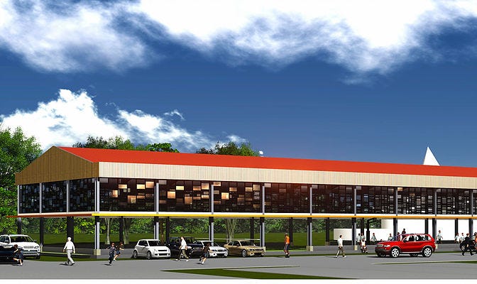 Student-funded covered court project starts construction | by Aquinian ...