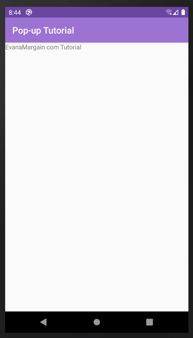 Android Pop-up messages Tutorial for beginners | by Evana Puig | Level Up Coding