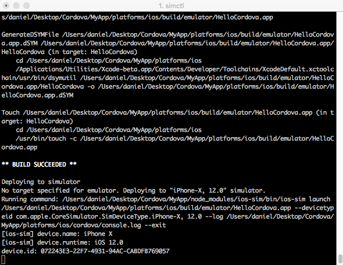 [Apache Cordova]如何建立新專案_iOS？. Apache Cordova是使用HTML, CSS… | by Daniel Yu | Medium