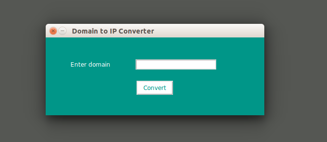 How To Create A Domain To Ip Converter In Python Gui Using Tkinter By Avinash Nethala