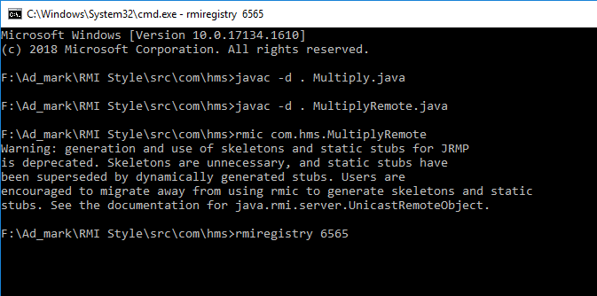 RMI — Remote Method Invocation. RMI is an API. That is provide a way to ...