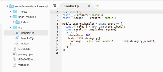 Optimizing your Node.js lambdas with Webpack and Tree shaking | by Erez Rokah | Medium