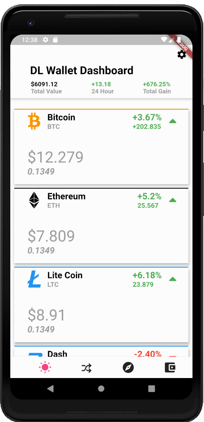 How To Build A Flutter™ Card List In Less Than 10 Minutes By Dlt Labs