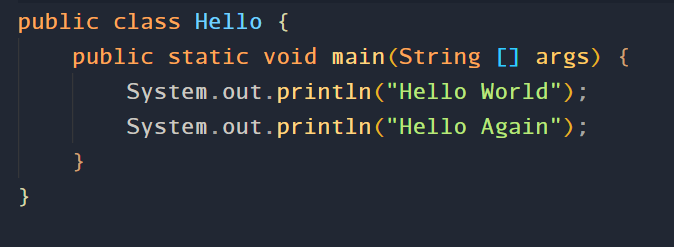 Test Java in Command Line. Simple hello world code to test java… | by ...