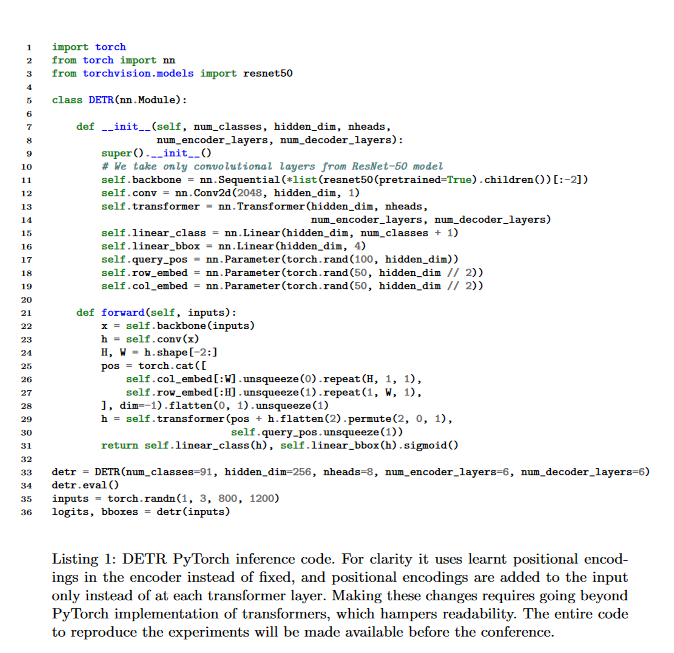 DETR | Object Detection | Facebook AI | VisionWizard