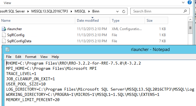 Installing and Configuring SQL Server R Services | by David Eldersveld ...