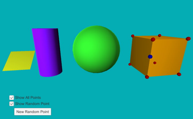 The Points On Unitys 3d Primitive Objects And Finding Random Points 