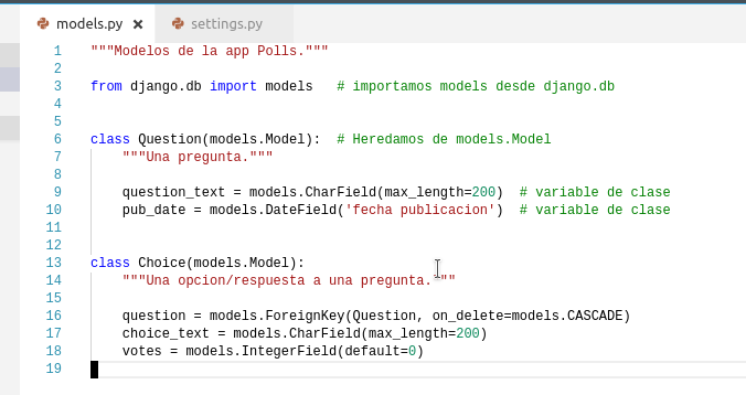 Clase 2 — Modelos En Django Un Modelo De Una Aplicación Django Es By Blog Devsar Medium