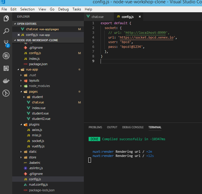 Note : บันทึก Workshop สร้าง Website ด้วย Node.js + Vue.js #Part 7 | by Artdvp | Medium
