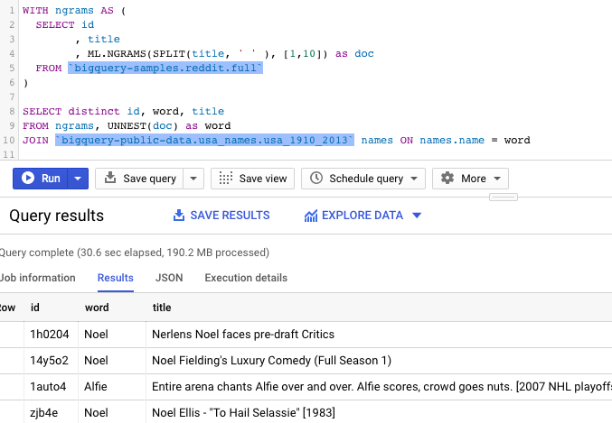 Extracting Keywords From Documents at Scale Using BigQuery | by Jeffrey ...