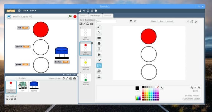 Physical Computing — Scratch 2.0 for Raspberry Pi | by Marcelo Rovai | MJRoBot.org | Medium