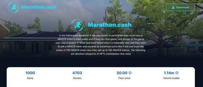 Marathon Cash. A platform that blends in a type of… | by Abyshelp | May ...