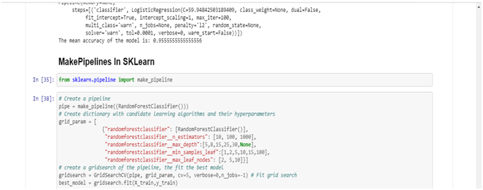 Creating Machine Learning Pipeline using sklearn library | by Nidhifab ...