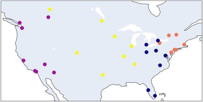 Realigning Sports Leagues with a Clustering Algorithm | by Logan ...