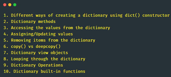 An Introduction to Python Dictionary | by Indhumathy Chelliah ...