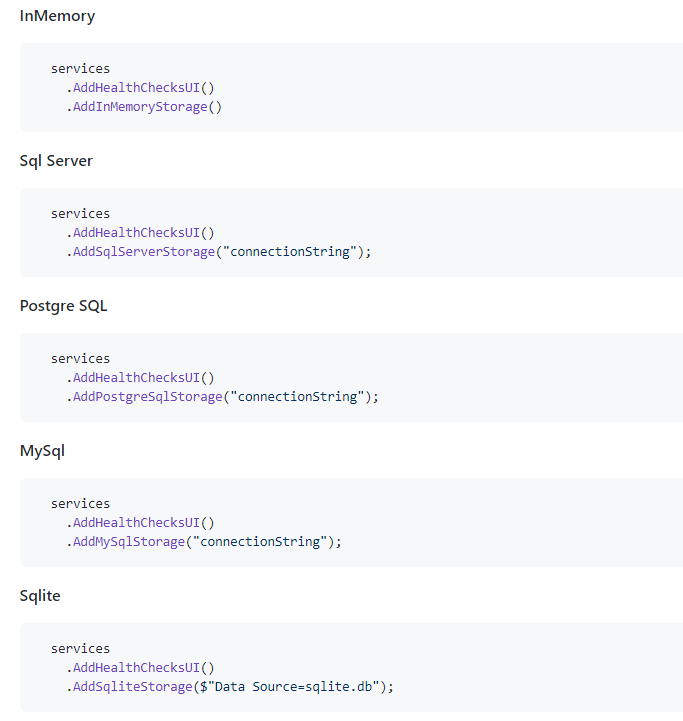 AspNetCore HealthChecks, Sesimi duyan var mı? Ölü ya da diri !!! | by Adem Olguner | Devops ...