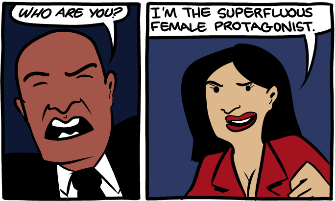 The Superfluous Female Protagonist | by Zach Weinersmith | The Nib | Medium