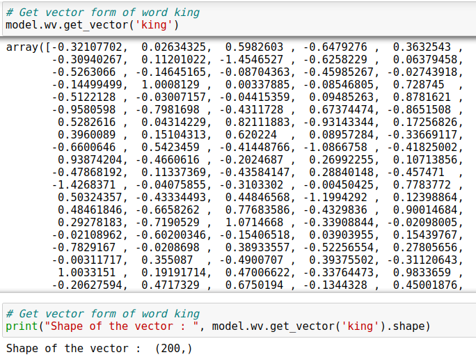 How to train word2vec model using gensim library | by Pushpendu Das ...