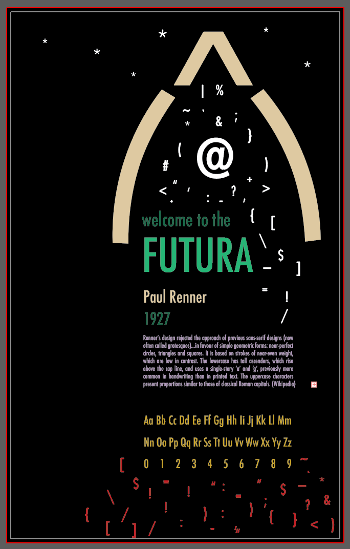 Type Specimen Poster Process Documentation | by Stephanie Pang ...