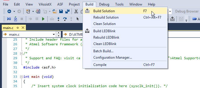 ATMEL Studio 7 Arduino Due User Board Tutorial | by eewriter eestuffs | Medium