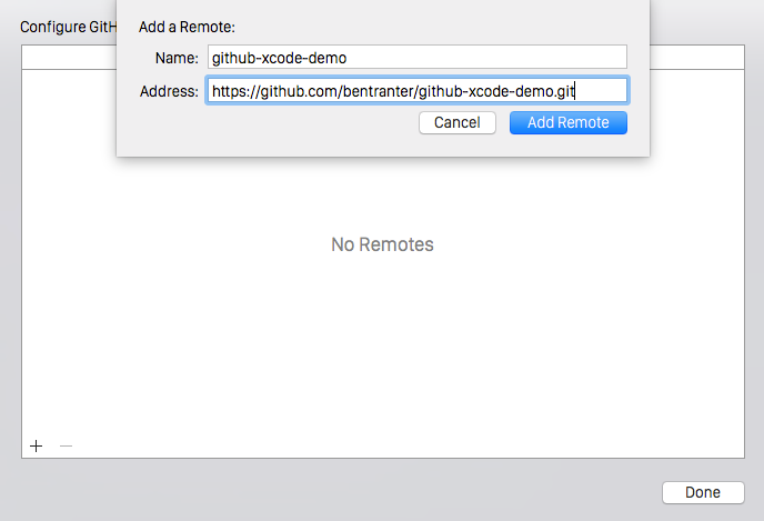 Using GitHub with Xcode 6. A quick guide on how to use Xcode 6's… | by Ben Tranter | Medium