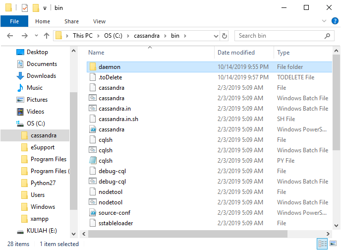 Praktek Install Cassandra di Windows 10 | by Harits Affand | mtiakakom ...