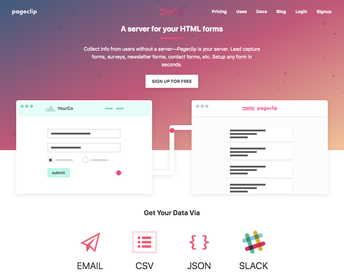 Make Forms with Swift 5 and PageClip