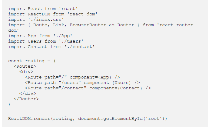 Usage with React Router. In this articles you can learn how to… | by ...