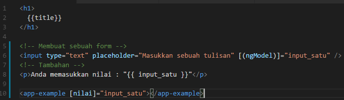 Angular 4 : Input & Passing Variable Antar Komponen | by Dhanar J Kusuma | Belajar Angular 4 ...