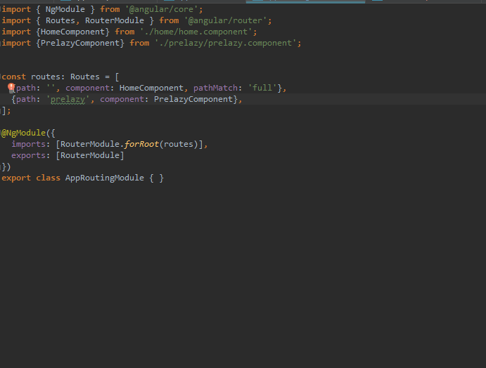 Lazy Loading Components Using Angulars Route Level Code Splitting By