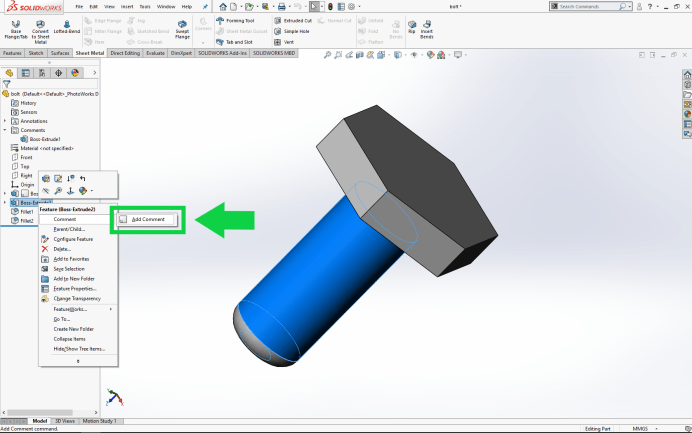 Solidworks Featuremanager Design Tree By N C Cadcam Systems Medium