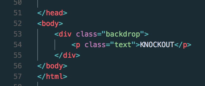 Creating Knockout Text Using Simple CSS | by Leah McCormick | Medium
