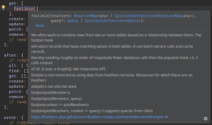 FeathersJS: Get work done faster with `feathers-hooks-commons` typings ...