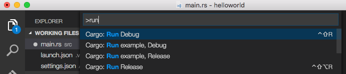 Rust Development Using Vs Code On Os X Debugging Included By Steven Burns Medium
