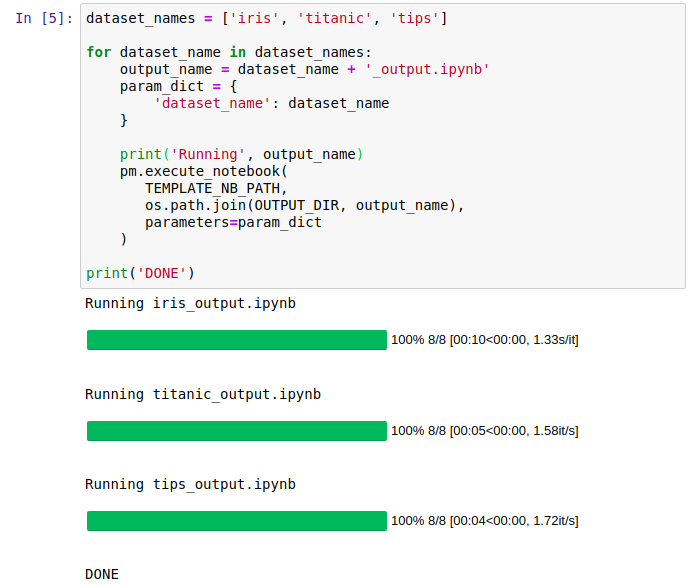 Parameterize & Execute Python Notebook ด้วย Papermill | by Pawissakan Chirupphapa | Medium