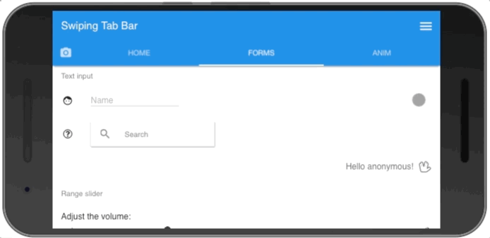 Improve Ux With Swiping Tab Bar Using Onsen Ui For Vue By Fran Dios The Web Tub Medium