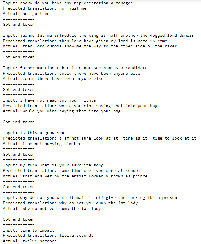 Chatbot using Transformer from scratch with TensorFlow | Medium