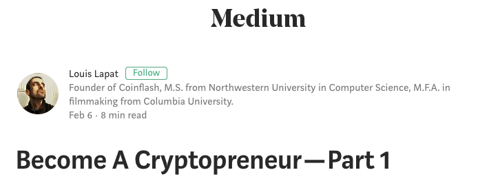 The One Thing Missing From BlockChain | by Matthew Lefrandt | Medium