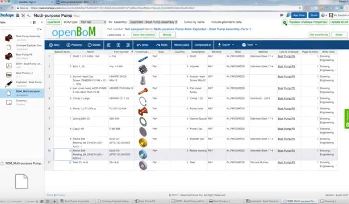 Update How To Insert Openbom Bill Of Materials In Onshape
