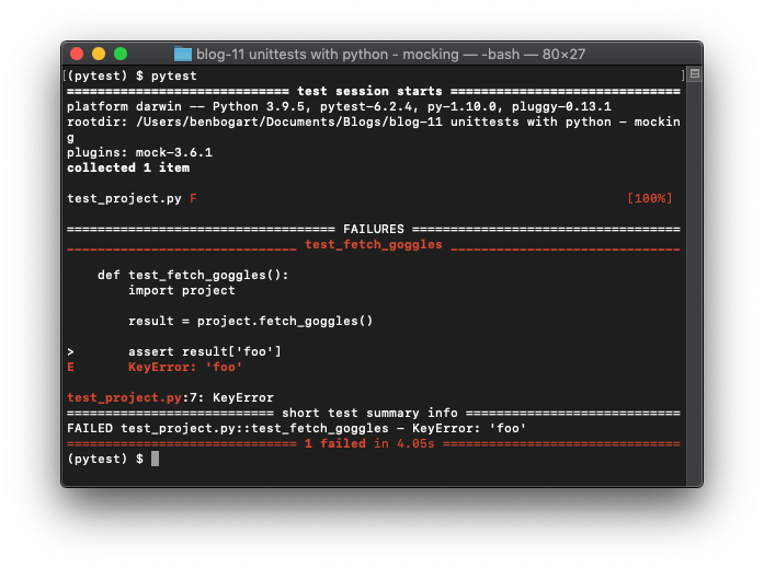 Getting Started Unit Testing with Pytest — PART 2 | by Ben Bogart ...