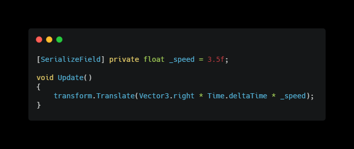 4-Speed tuning using Variable and [SerializeField] | by YShu | Unity2D Game-Galaxy Shooter Dev ...