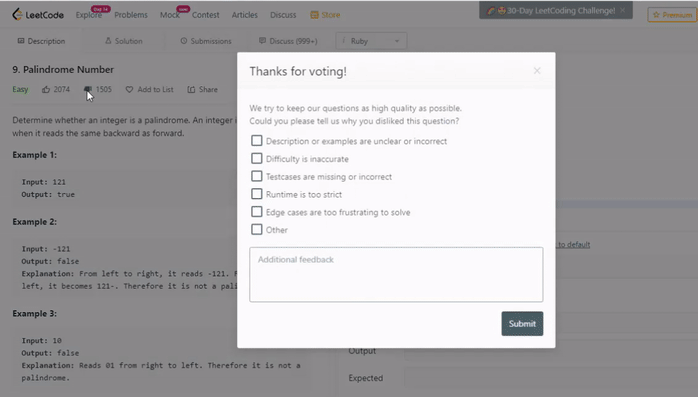 9 Palindrome Number With Ruby What Is An Algorithm By Josephscha