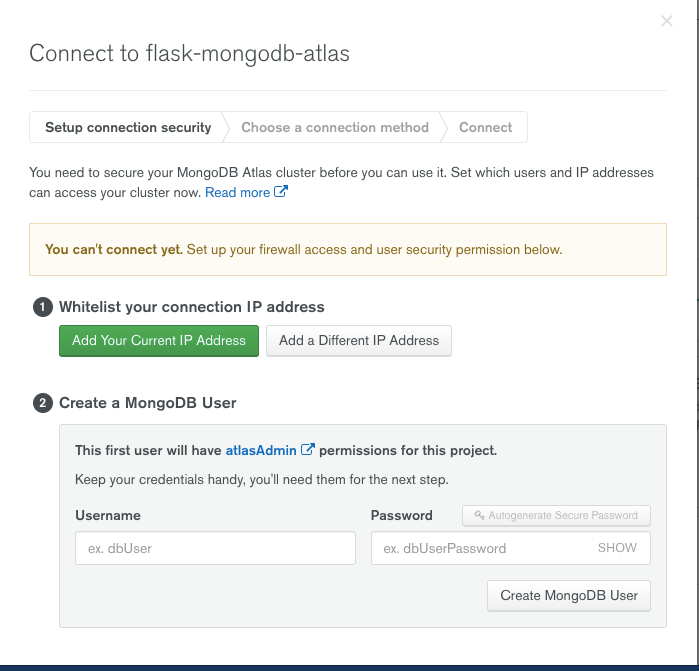 Connect Flask App To Mongodb Atlas Using Pymongo By Summer Xia Medium