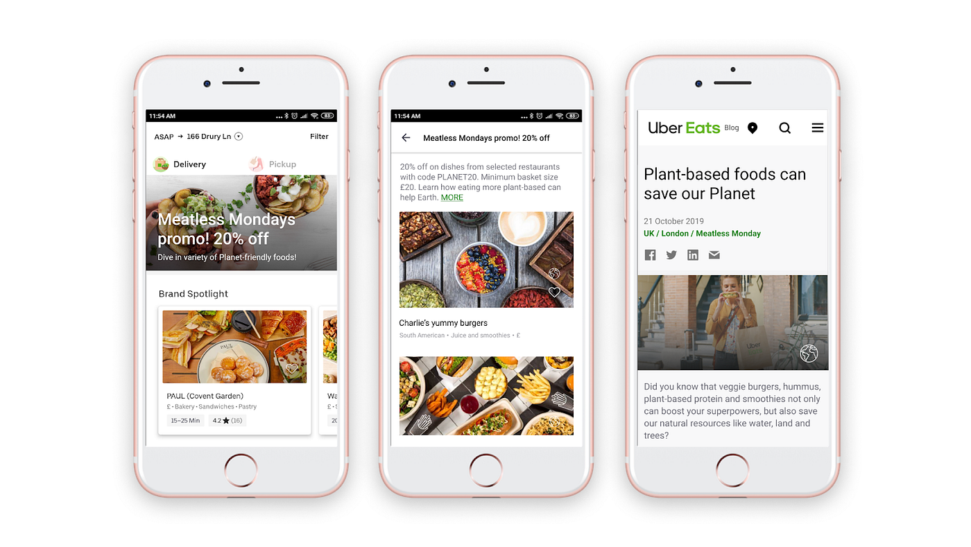 Challenging Uber Eats: the app that could promote planet-friendly ...
