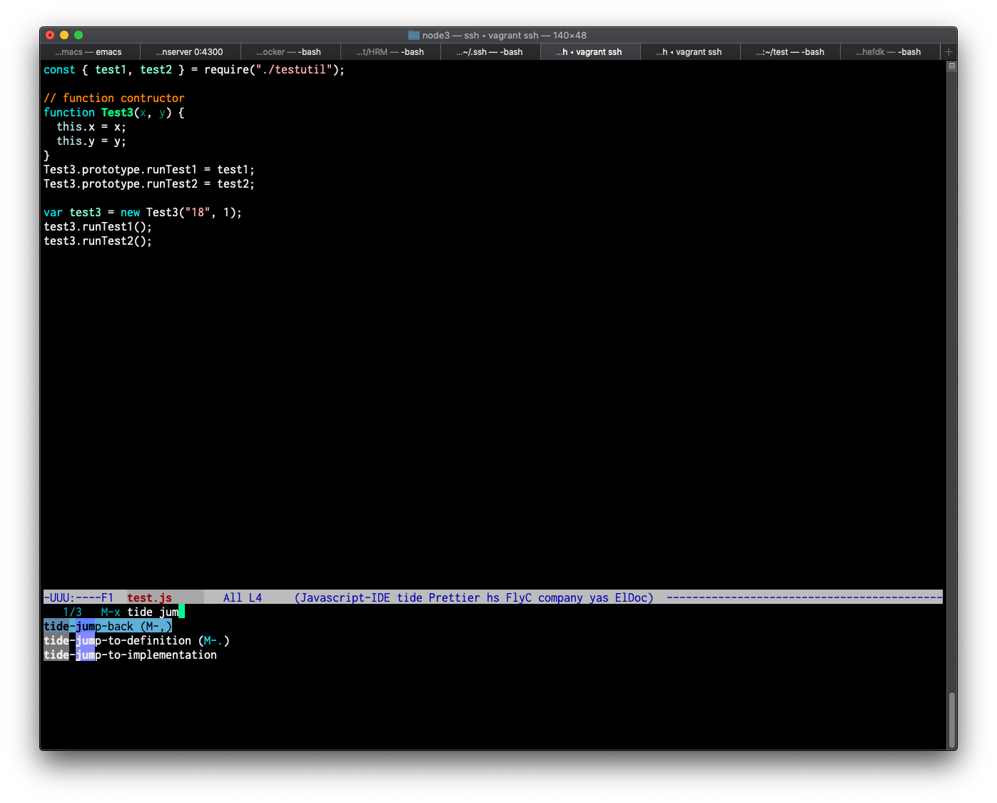 [Emacs-20] 用 Emacs 來寫 javascript 的小範例 | by Jerry Hsieh | Medium